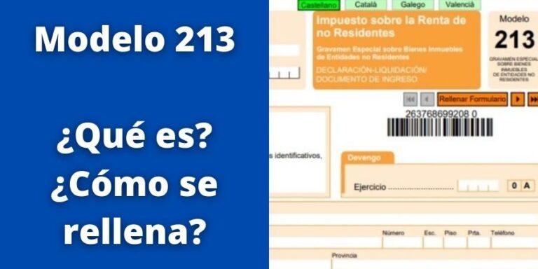 Modelo 213: ¿Qué es? ¿Cómo Rellenarlo? ️ Guía 2022