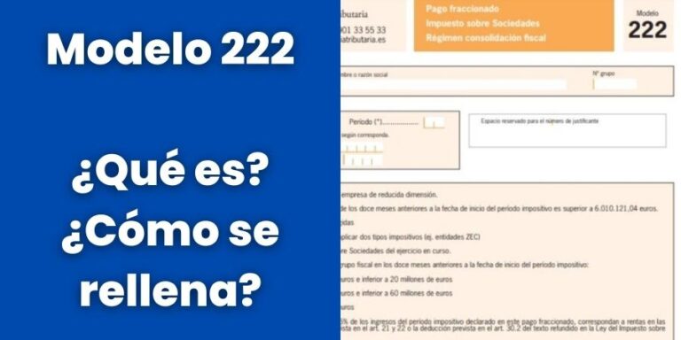 Modelo 222: ¿Qué es? ¿Cómo Rellenarlo? ️ Guía 2022
