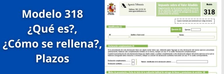 Modelo 318 de Hacienda • ModelosHacienda.Com