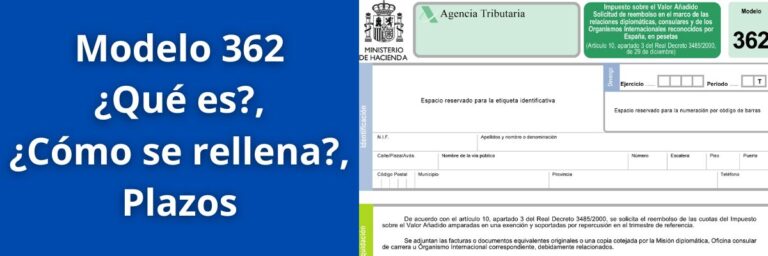 Modelo 362 • ModelosHacienda.Com