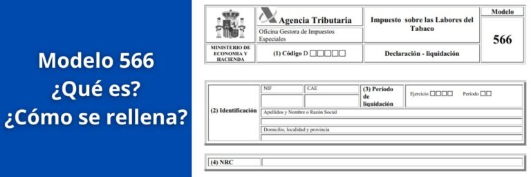 Modelo 566 • ModelosHacienda.Com