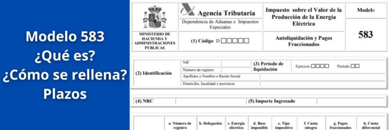 Modelo 583 • ModelosHacienda.Com