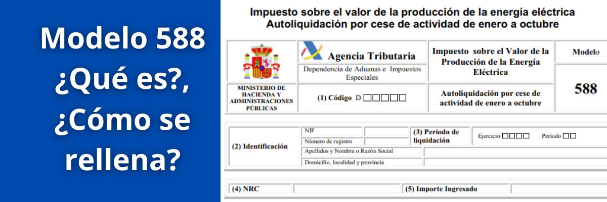 Modelo 588 • ModelosHacienda.Com